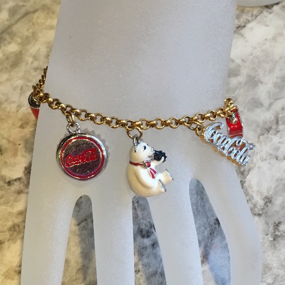 Danbury Mint | Jewelry | Danbury Mint Coca Cola Bracelet 24kt Gold ...